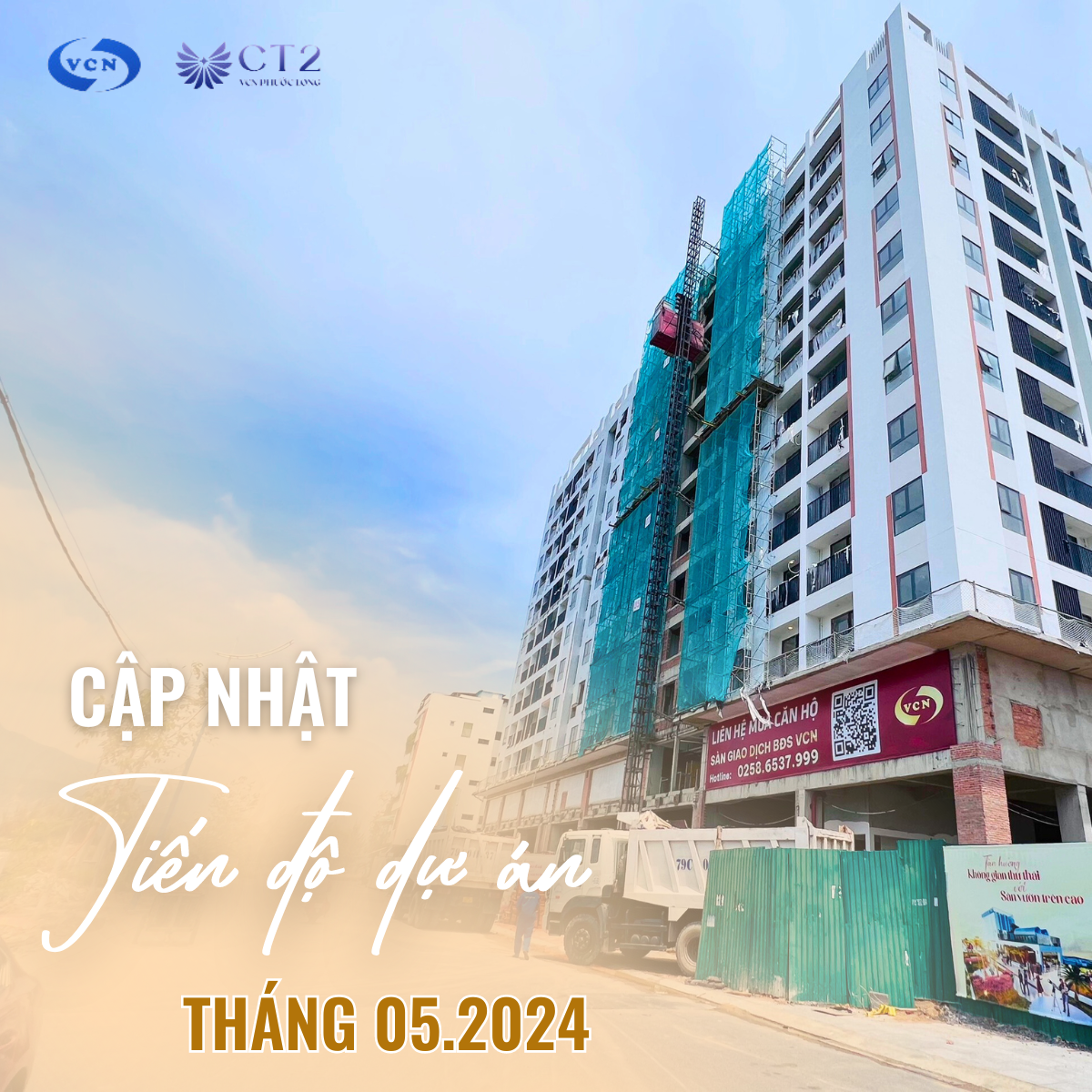 CẬP NHẬT TIẾN ĐỘ DỰ ÁN CT2 VCN PHƯỚC LONG THÁNG 05/2024